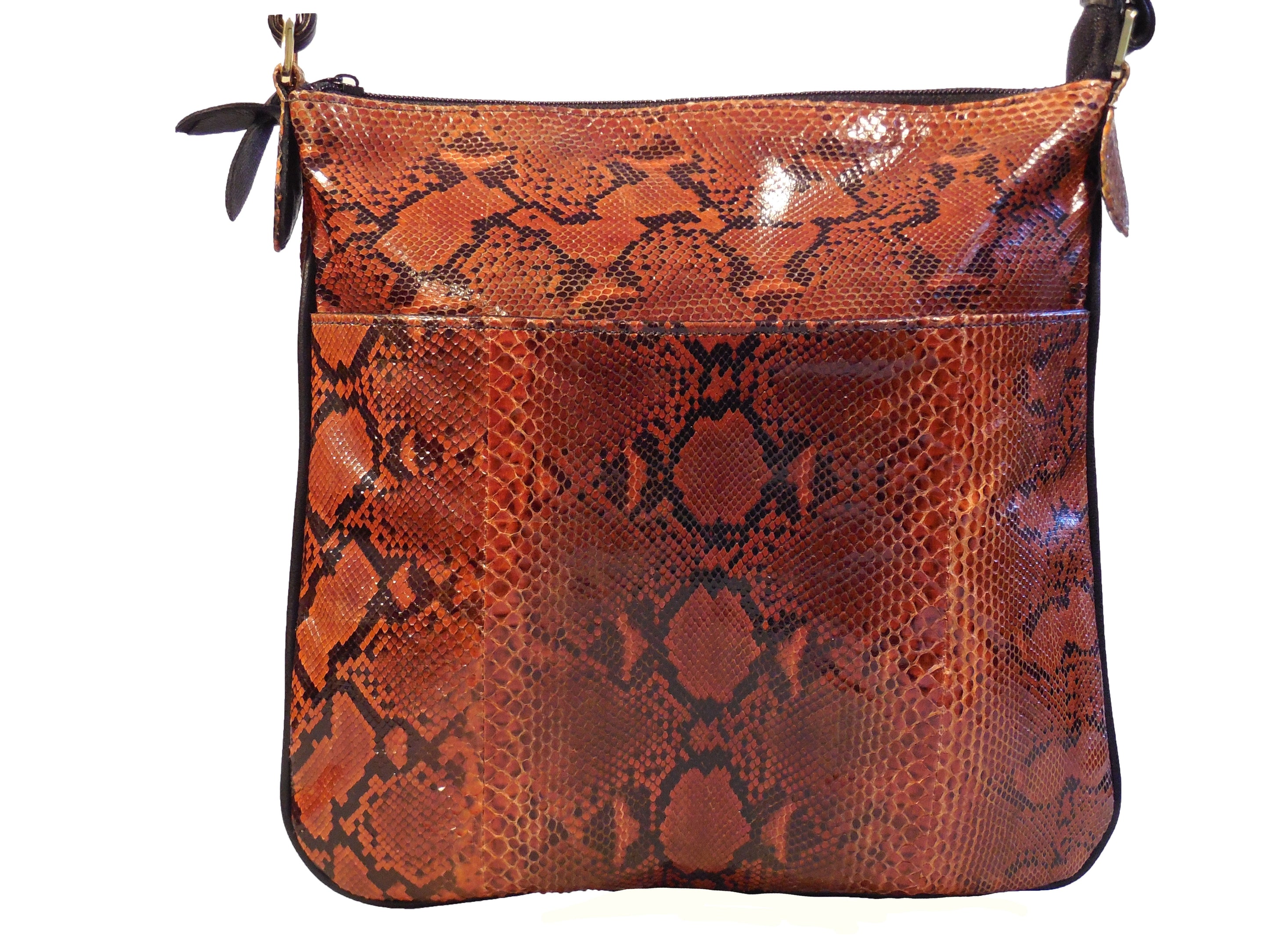Python Snakeskin Handbag|Genuine Snake Skin Purse|Cross-body Snake skin ...
