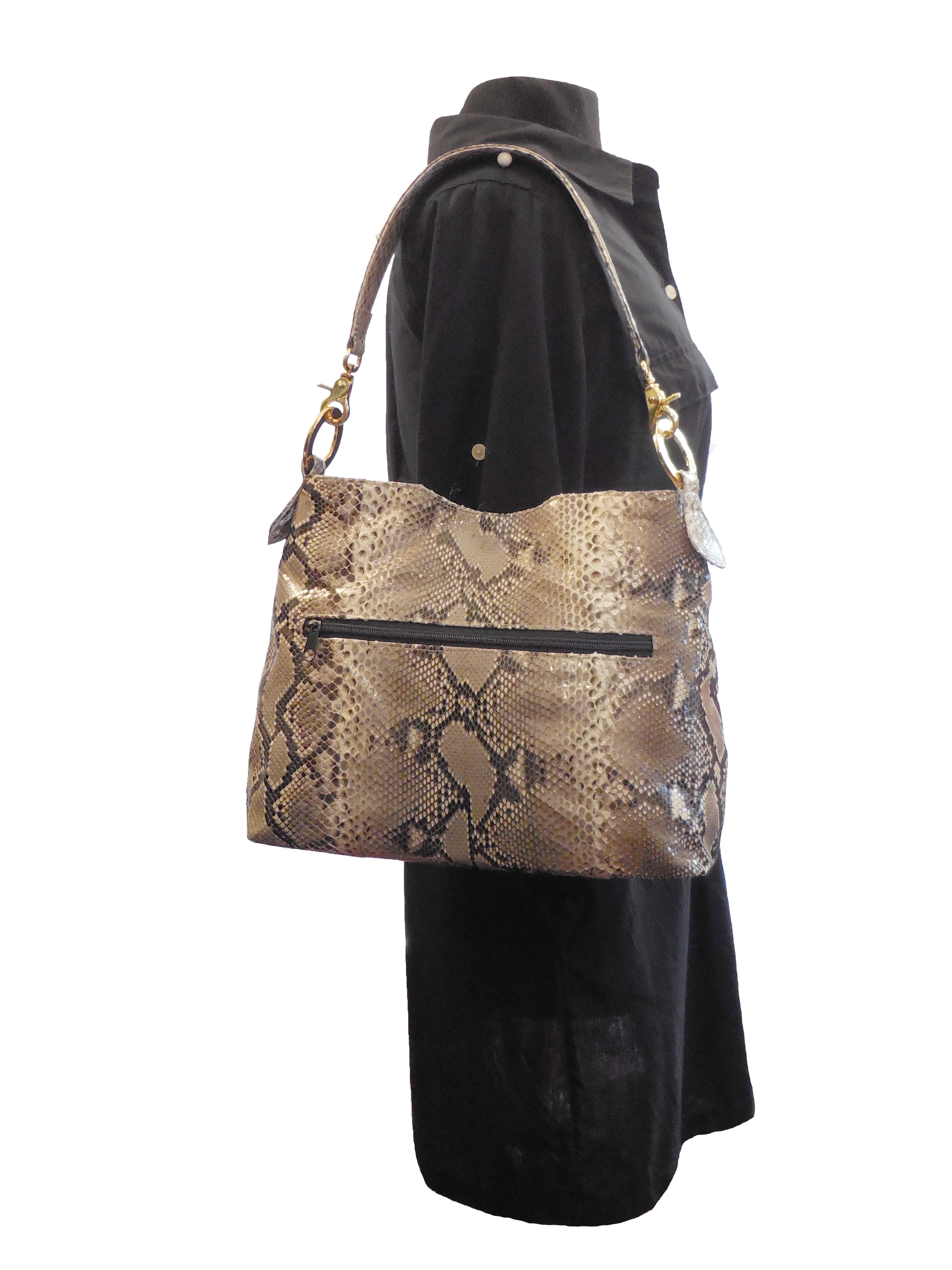 Python Snakeskin Handbag|Snake Skin Handbag|Genuine Python Snakeskin ...